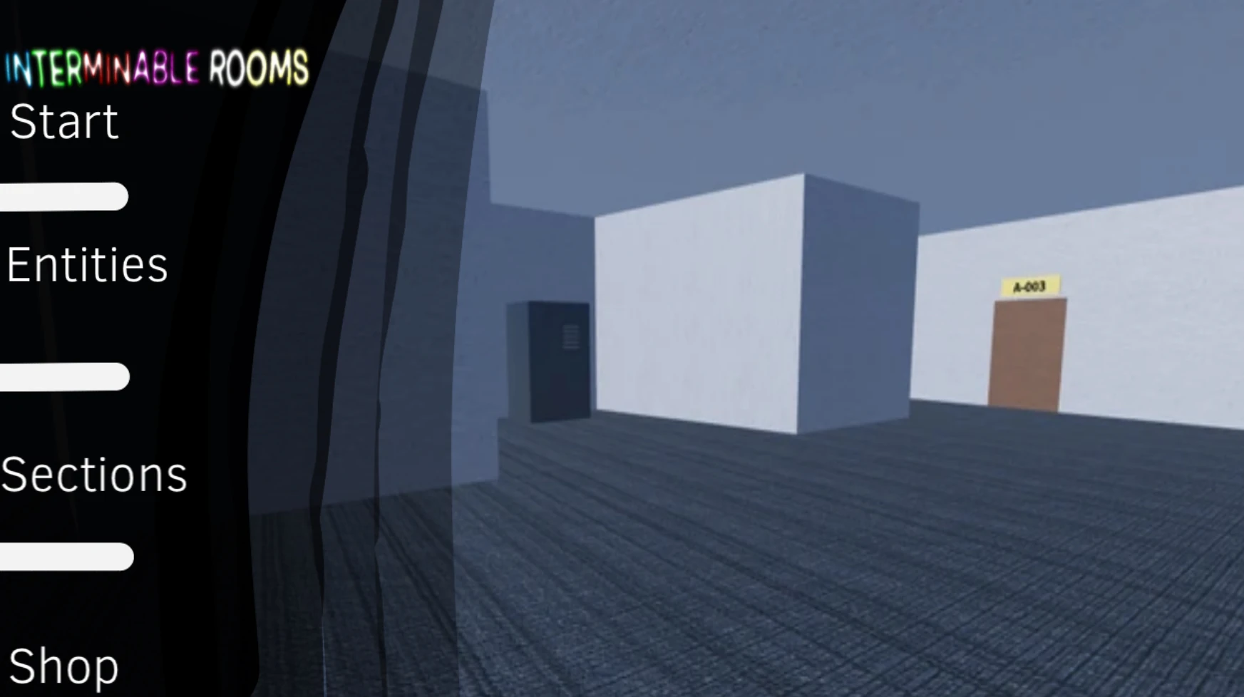 really bad interminable rooms main menu concept | Fandom