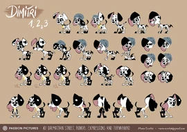 Dimitri 1, Dimitri 2, and Dimitri 3 | 101 Dalmatian Street Wiki | Fandom