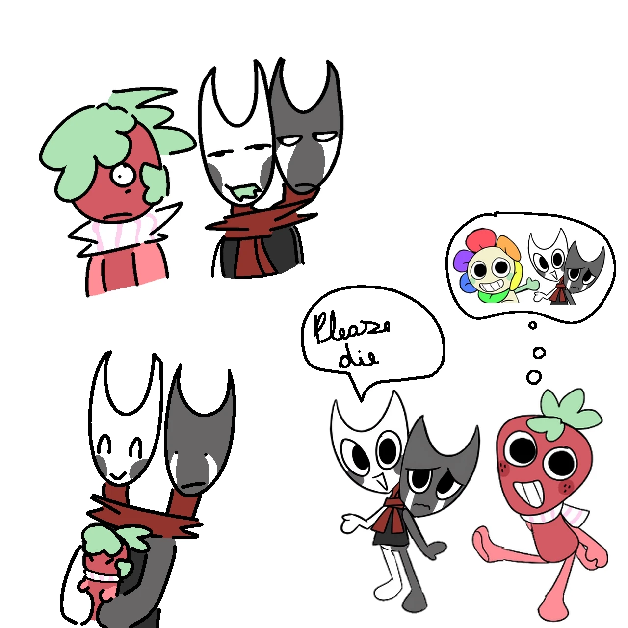 Haha razzberry/burntribbon doodles | Fandom