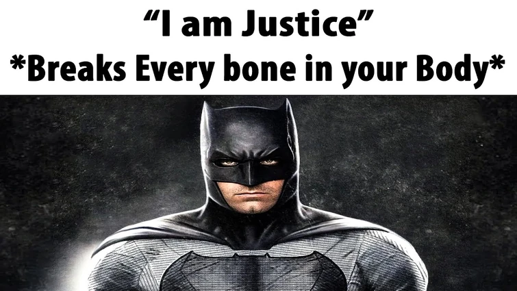 Inconsistently Heinous Proposal: Batman from Meme Zee's "Batman Be Like ...