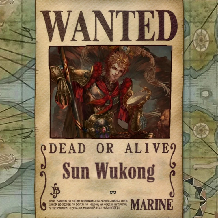 f sun Wukong was in one piece would this be his wanted poster? | Fandom