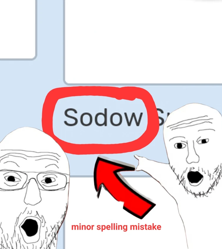 Minor spelling mistake detected | Fandom