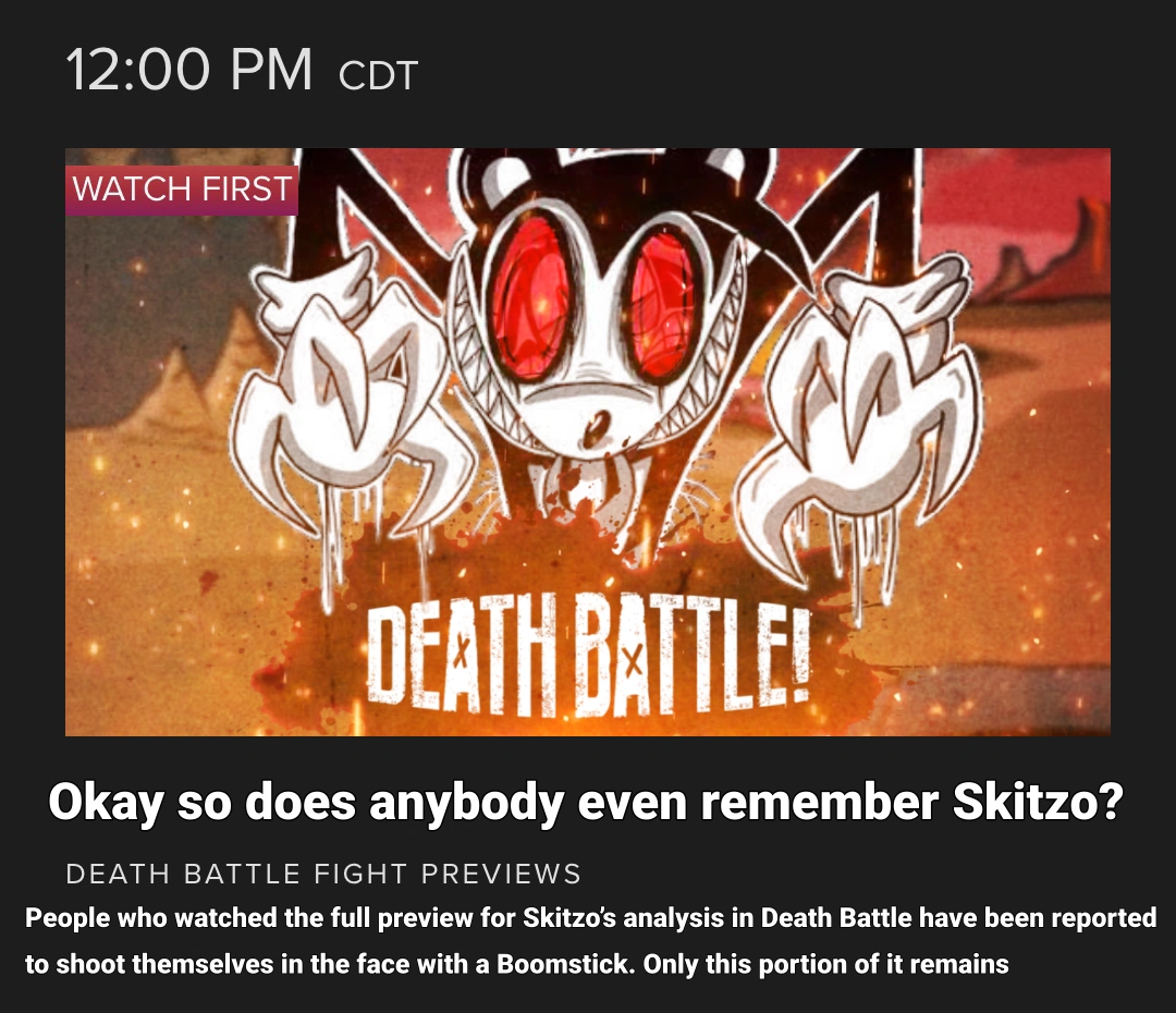 Skitzo vs Bendy Preview Cards | Fandom