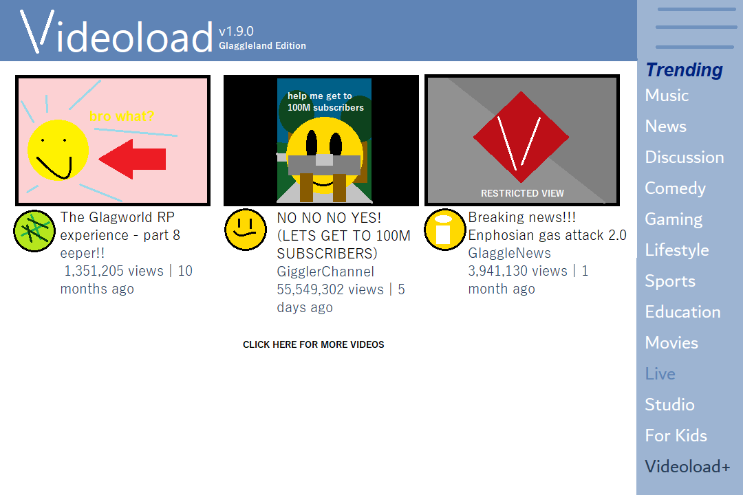 Glaggle videos | Fandom