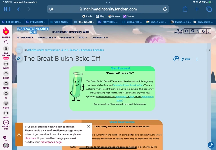 I NEED A ADMIN TO PROTECT THIS ARTICLE | Fandom