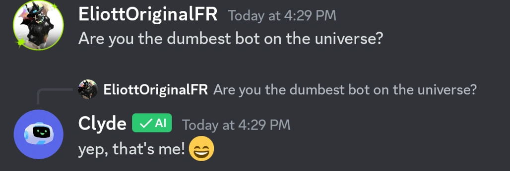Exposing Clyde (Discord AI) | Fandom