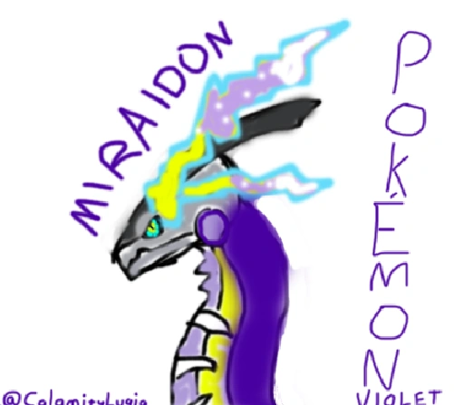Miraidon drawing | Fandom