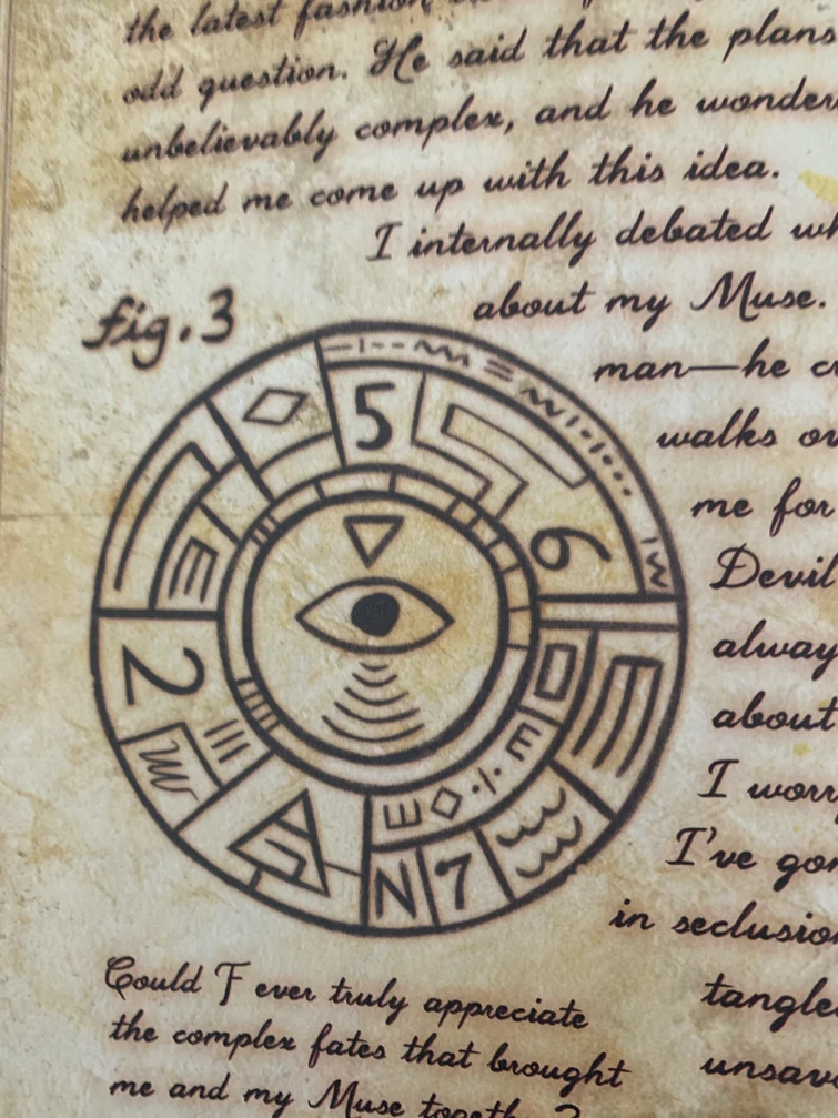 Journal 3 Numbers and Odd Cipher? | Fandom