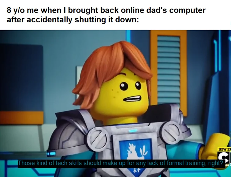 Making a meme out of every Nexo Knights episode challenge, day 8 (I'm ...
