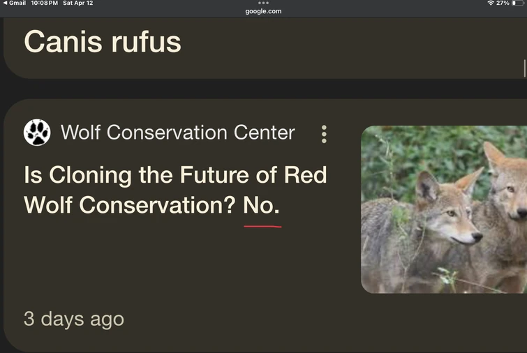 SCIENTISTS HAVE ACTUALLY BROUGHT BACK DIRE WOLVES!? | Fandom