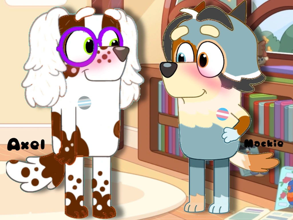 Mackie x Axel 🤎🤍💙🧡 | Fandom