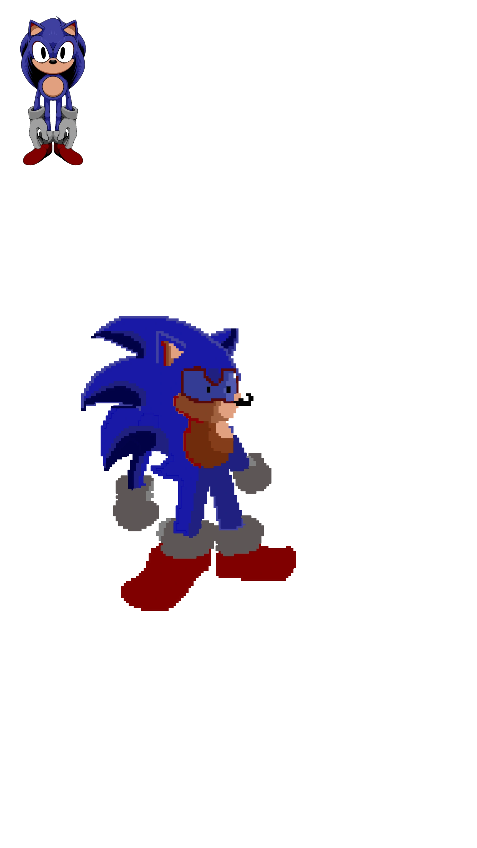 Exe pixel art it came out pretty bad what do you guys think | Fandom