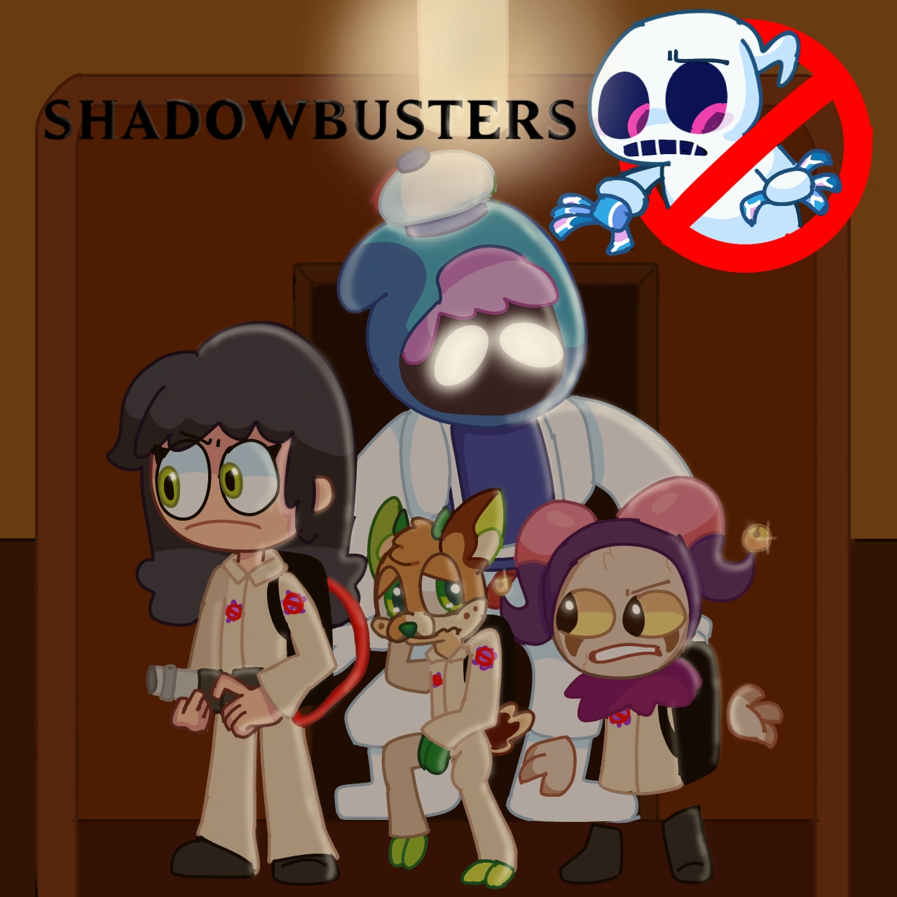 Who you gonna call? Shadow Busters! [fanart] | Fandom