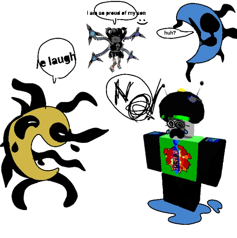 He's smiling... Idk why | Fandom