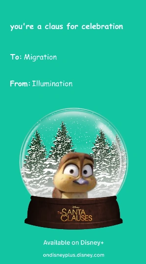 Migration Christmas Card | Fandom