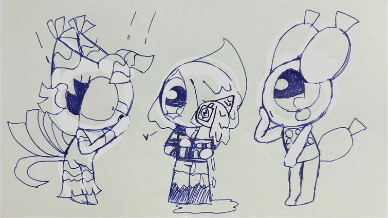 teehee a drawing and a doodle | Fandom