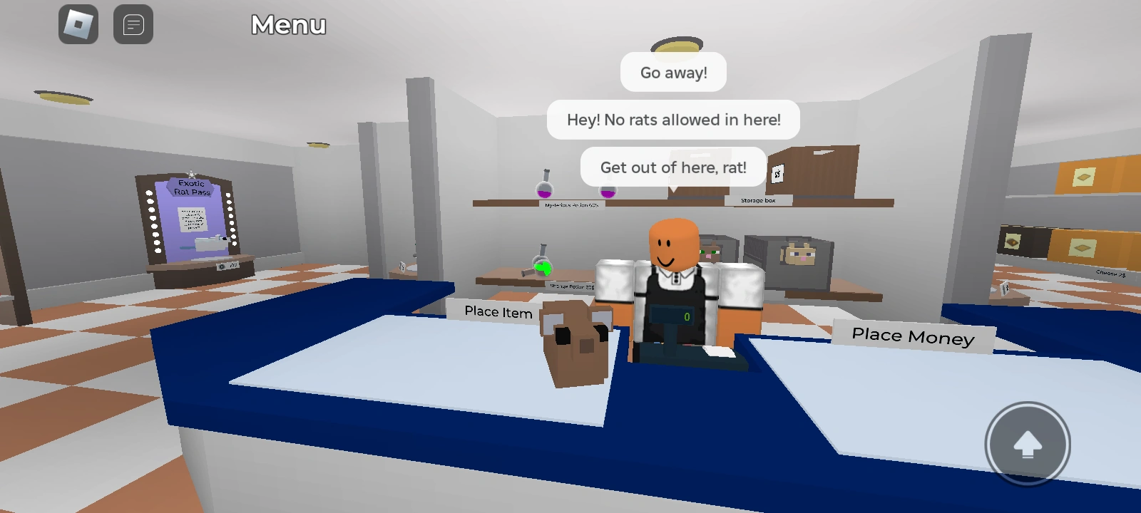 I trolled the cashier in Roblox cook burgers | Fandom