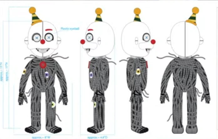 Ennard hex plush leak | Fandom