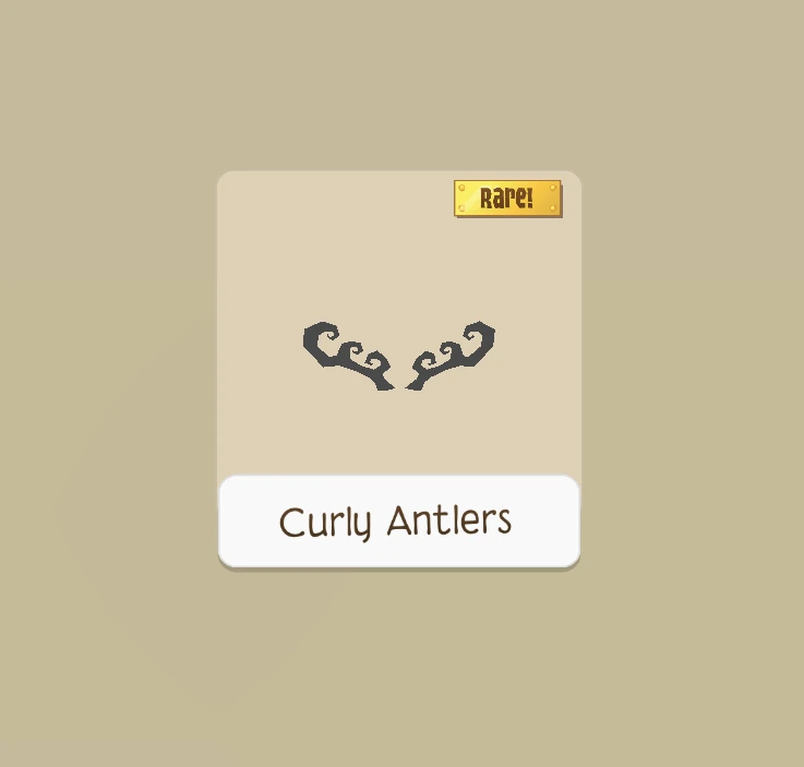 Taking sap offers for black curly antlers! | Fandom