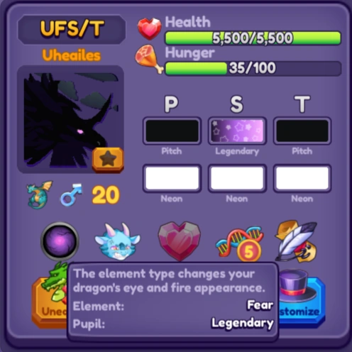 Selling/ trading FM DBL THL max level fear ele Uhea! | Fandom