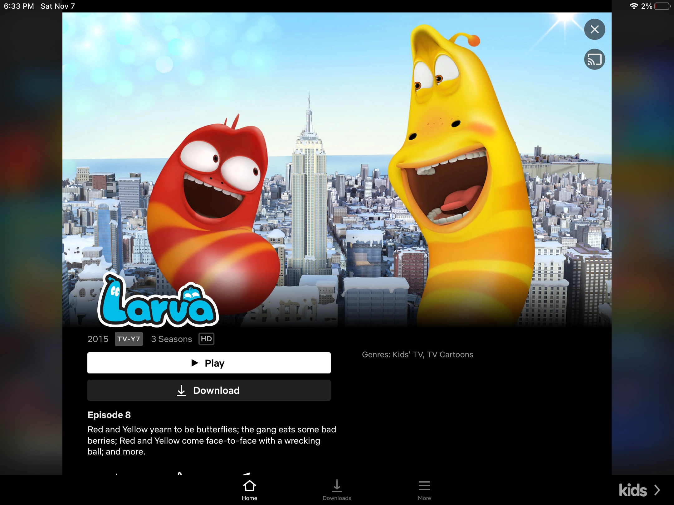 Now you can watch larva on Netflix | Fandom