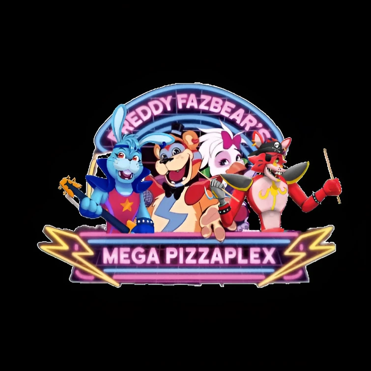 an attempt to add my boi bonnie back to the pizzaplex logo. | Fandom
