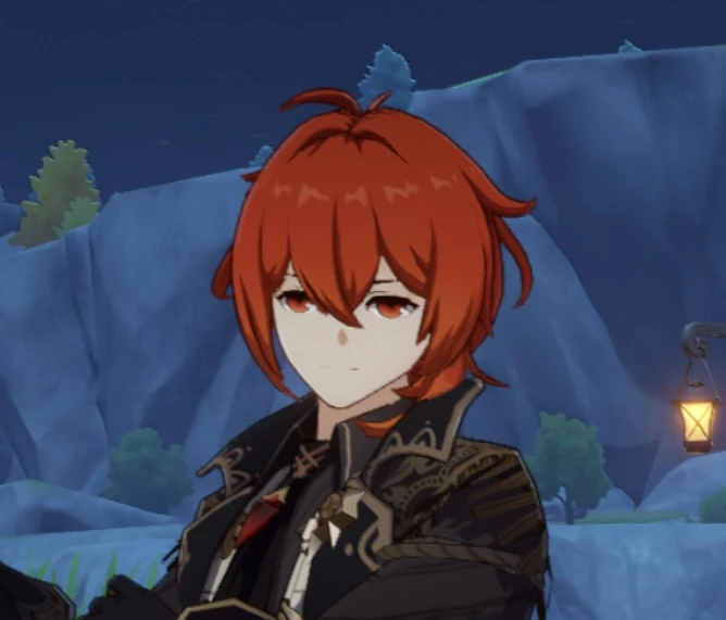 Why does Diluc look so dead inside?! | Fandom