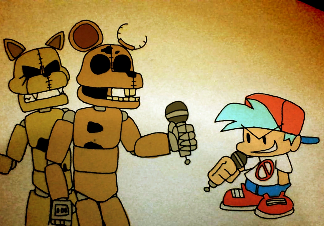 RAT and CAT vs Boyfriend from FNF 🎤🎵 | Fandom