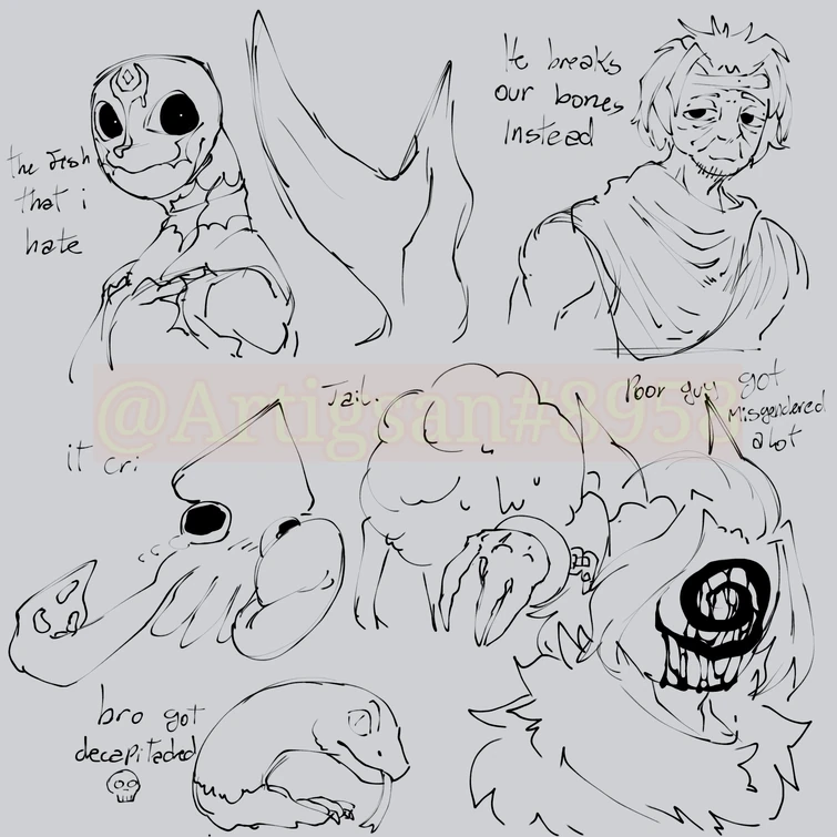 Got bored in class so i drew some bosses (ft. Jailer) | Fandom