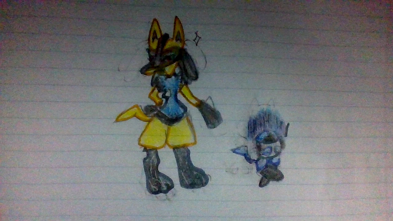 Lucario and riolu art | Fandom