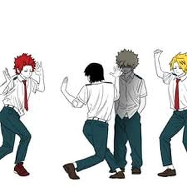 Bakugou looks done with the squad | Fandom
