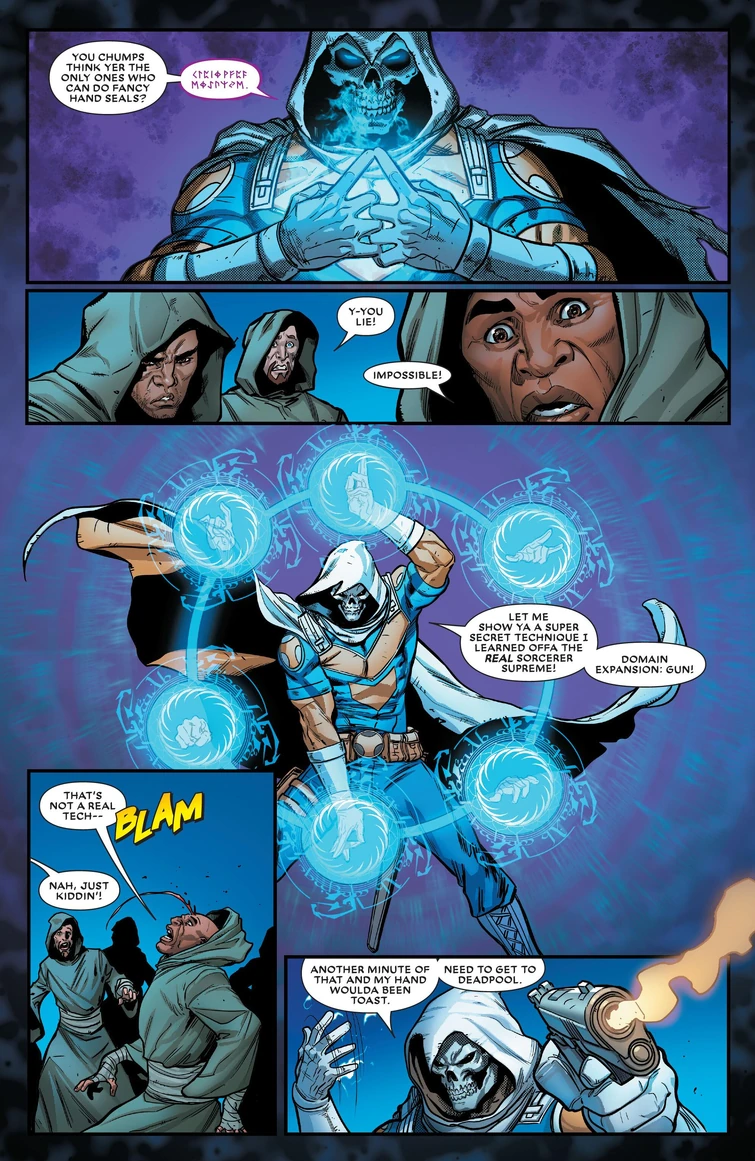 I love that Taskmaster is canonically a weeb. | Fandom