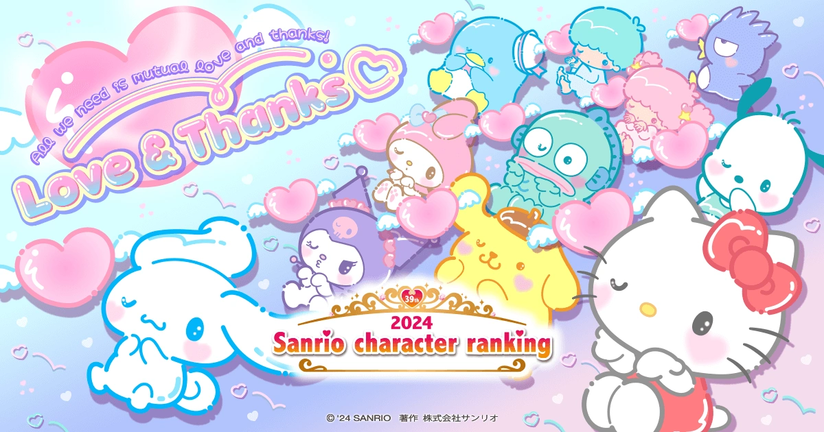 2024 Sanrio Character Ranking | Fandom