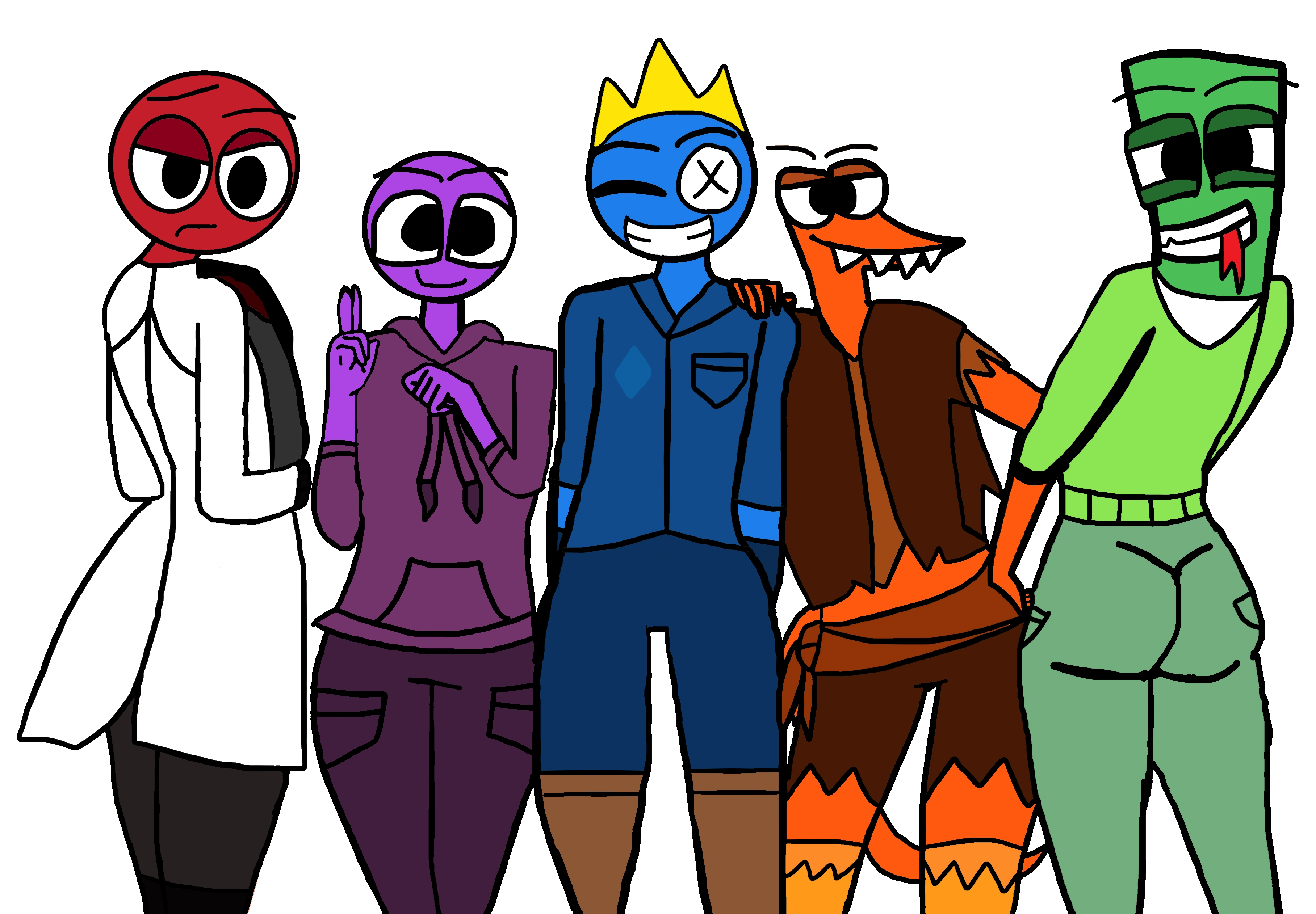 Rainbow Friends Casual Clothes | Fandom