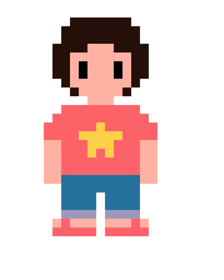 My pixel drawing of Steven | Fandom