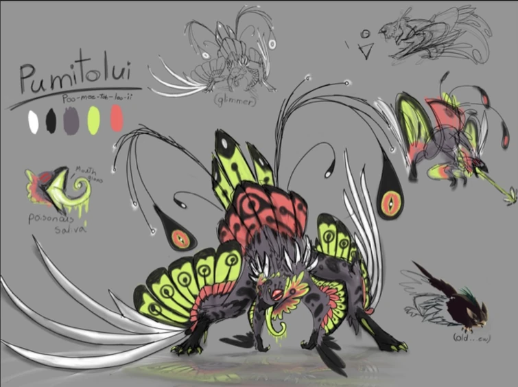 This is my first fake creature concept art (sorry for the poor quality) | Fandom