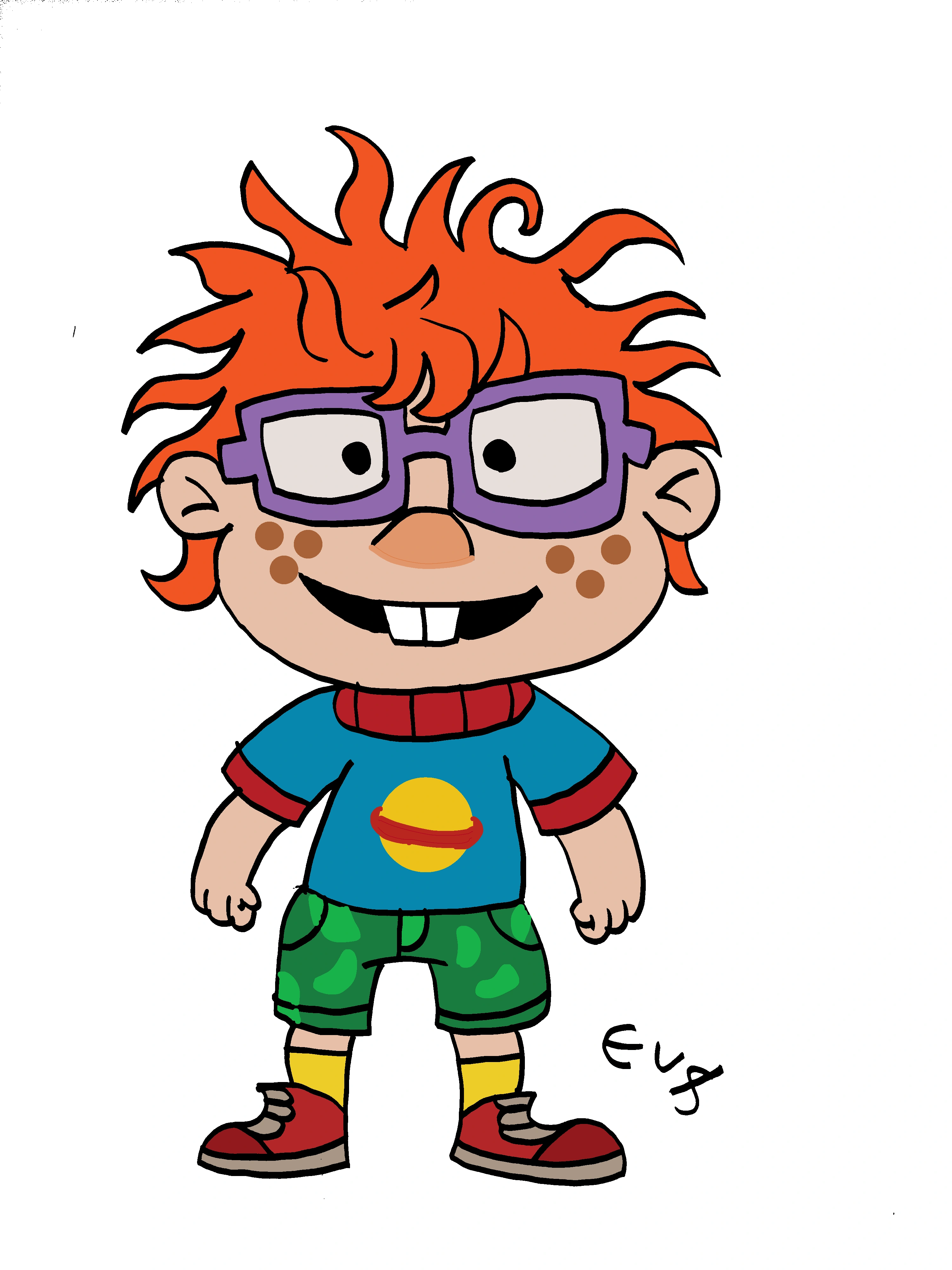 My drawing of Chuckie (new) | Fandom