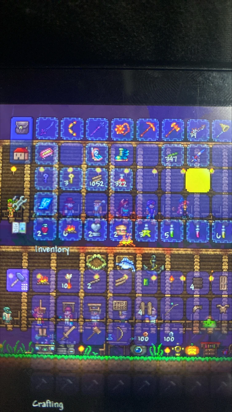 Shellphone and Terraspark Pre-Hardmode | Fandom