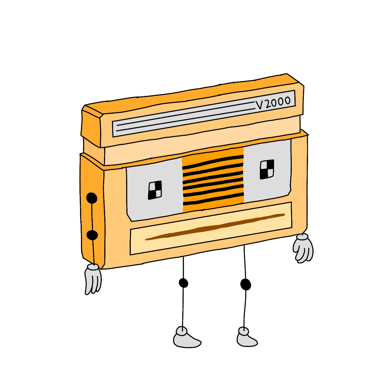 V2000 La Cinta VHS Png | Fandom