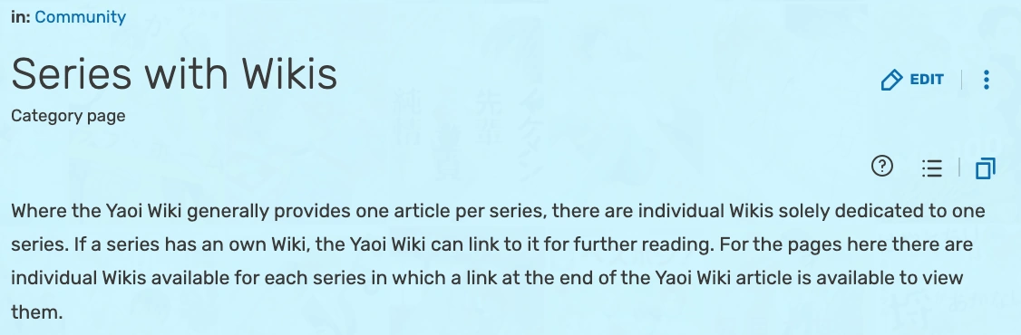 Feel like creating a wiki? Go ahead! 🎉 | Fandom