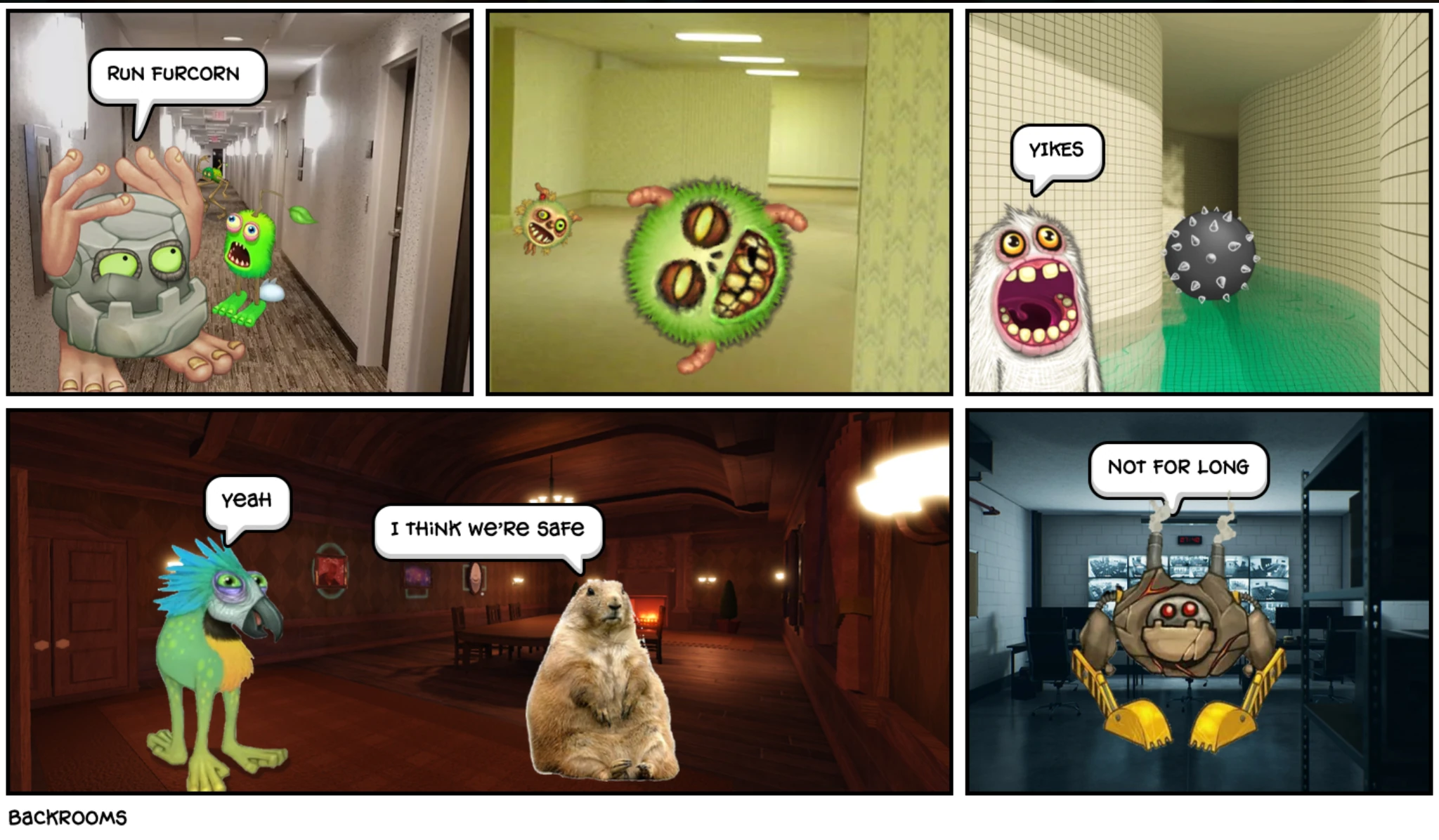 Backrooms X MSM comic | Fandom