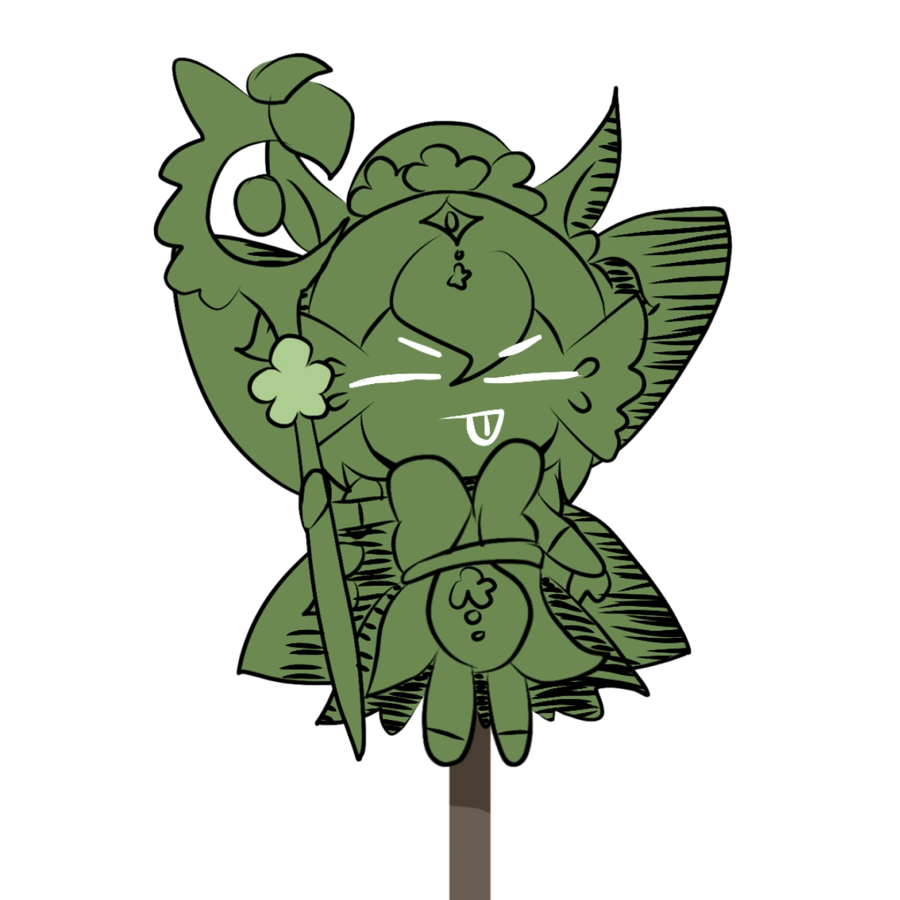 Viridescent Orchid as Shadow Milk's puppet | Fandom