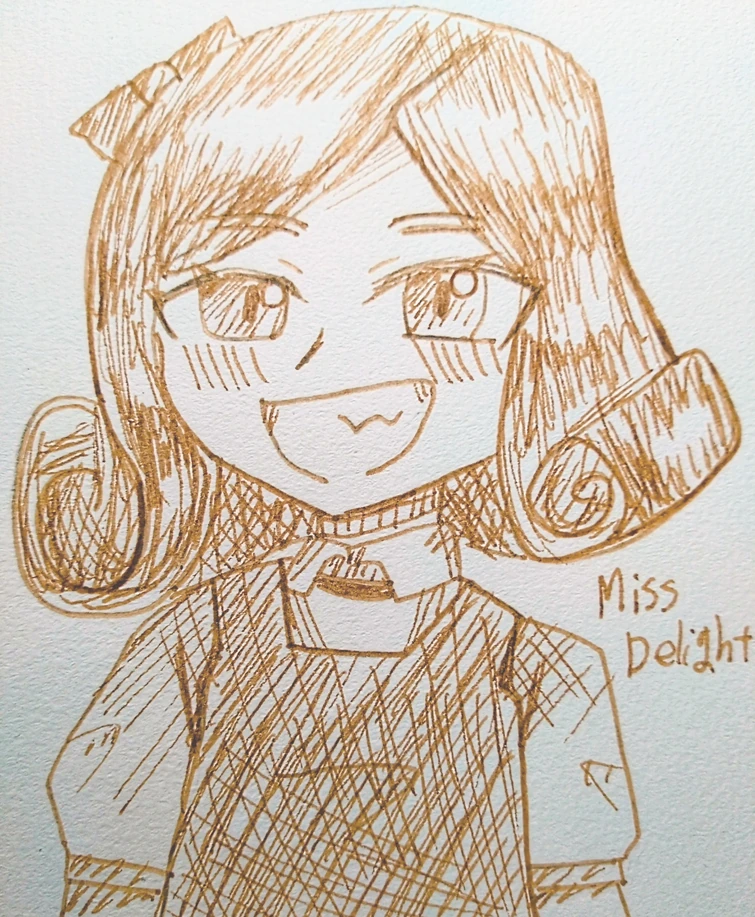 I drew Miss Delight in 20 minutes | Fandom
