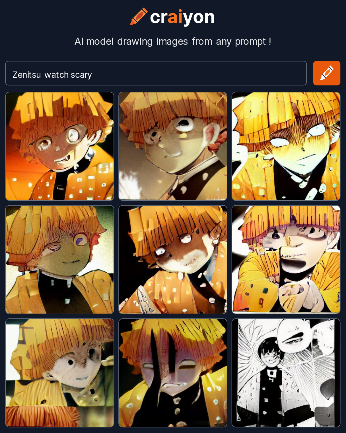 Zenitsu watch scary lol | Fandom