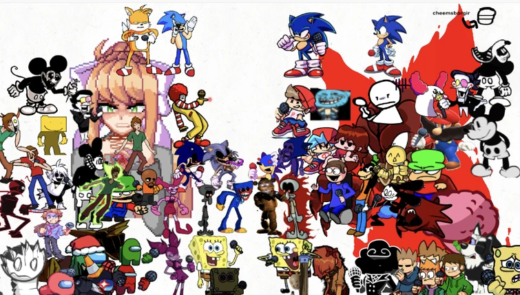 made an enormous collage of every mod I could think of | Fandom