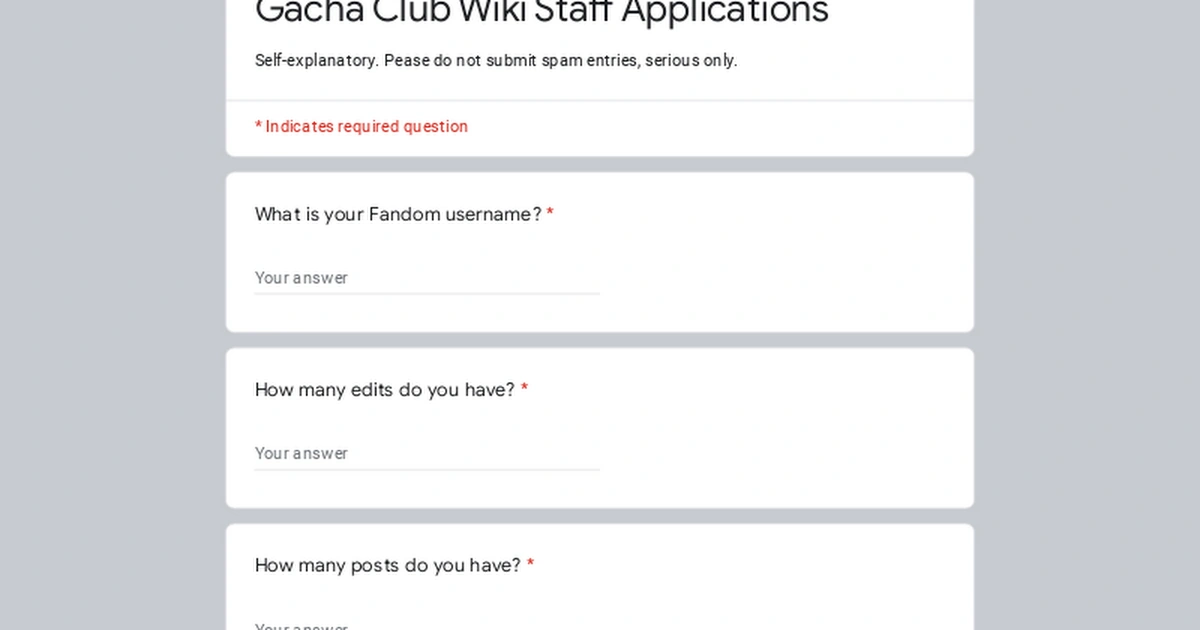 Thread Moderator staff applications open! | Fandom