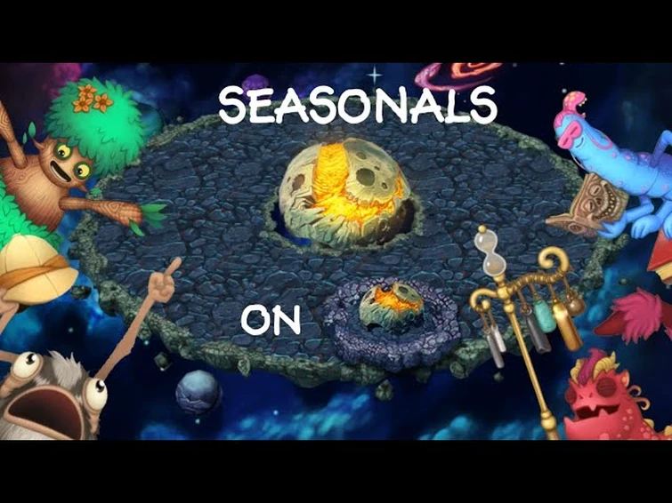 Aux. seasonals on space island! | Fandom