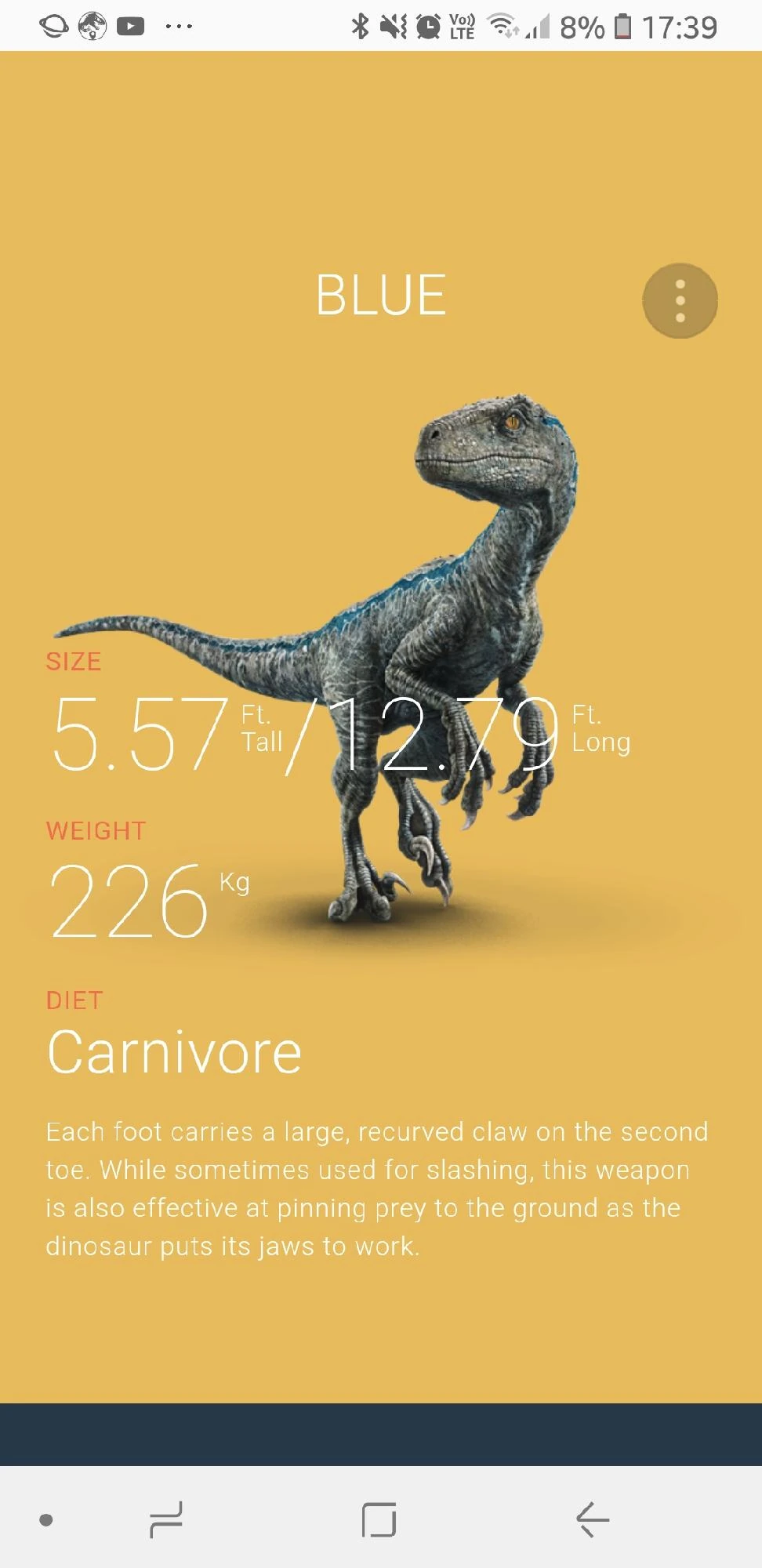 Blue and Indoraptors official sizes | Fandom