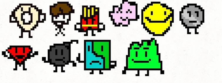 Bfdi pixel sprites | Fandom