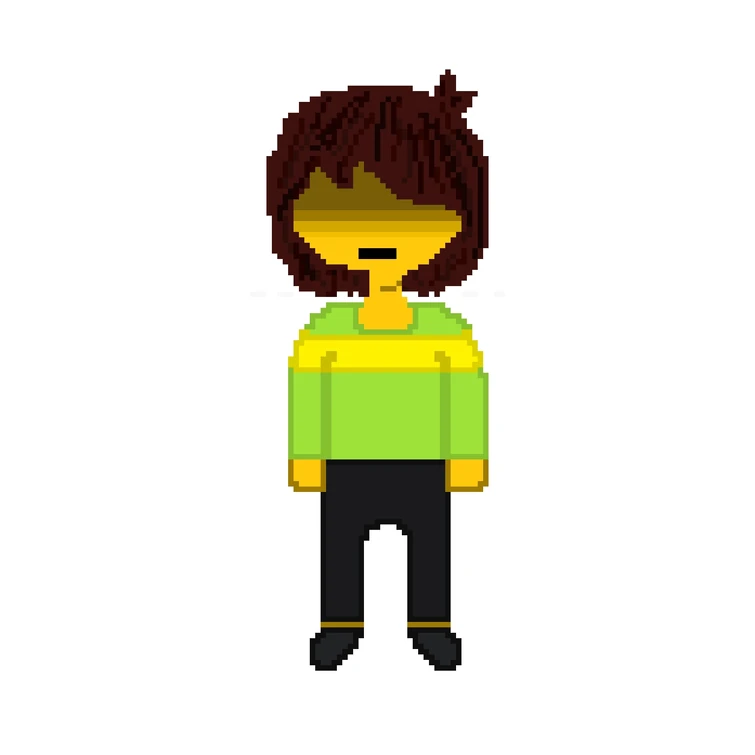Much more detailed pixel art kris | Fandom